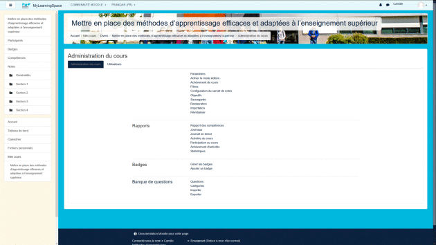 Organiser la banque de questions [Mettre en place un test ]